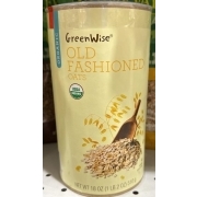 GreenWise Old Fashioned Oats, Organic: Calories, Nutrition Analysis ...