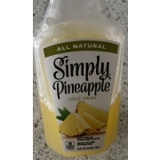 Simply Pineapple Juice Drink, Pineapple: Calories, Nutrition Analysis ...