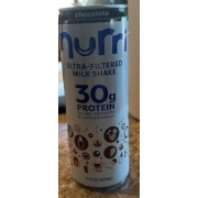 Nurri Milk Shake, Ultra-Filtered, Chocolate: Calories, Nutrition ...
