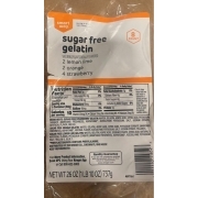 Smart Way Gelatin, Sugar Free, Lemon Lime, Orange, Strawberry: Calories ...